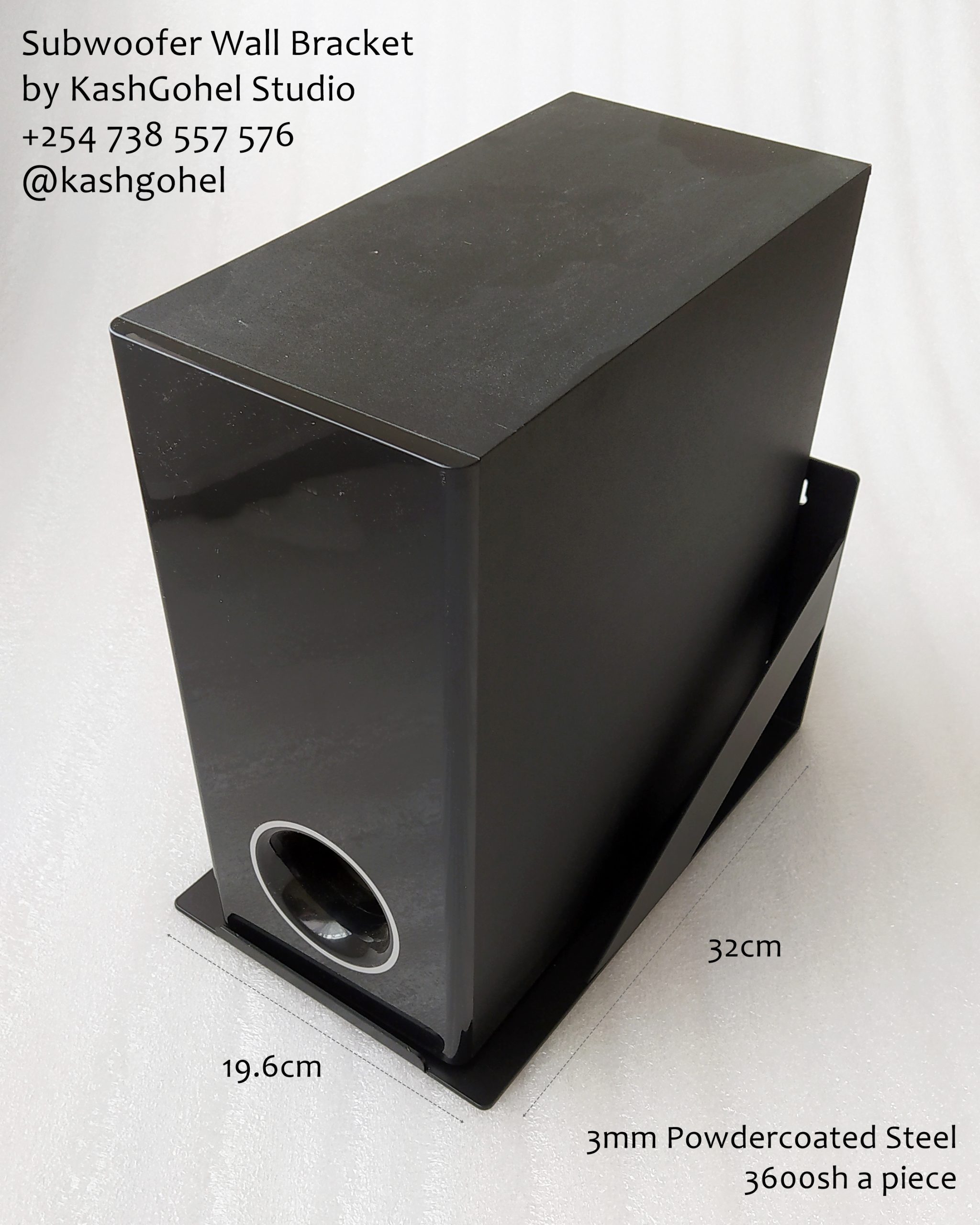 Subwoofer Wall Bracket – KashGohel Studio